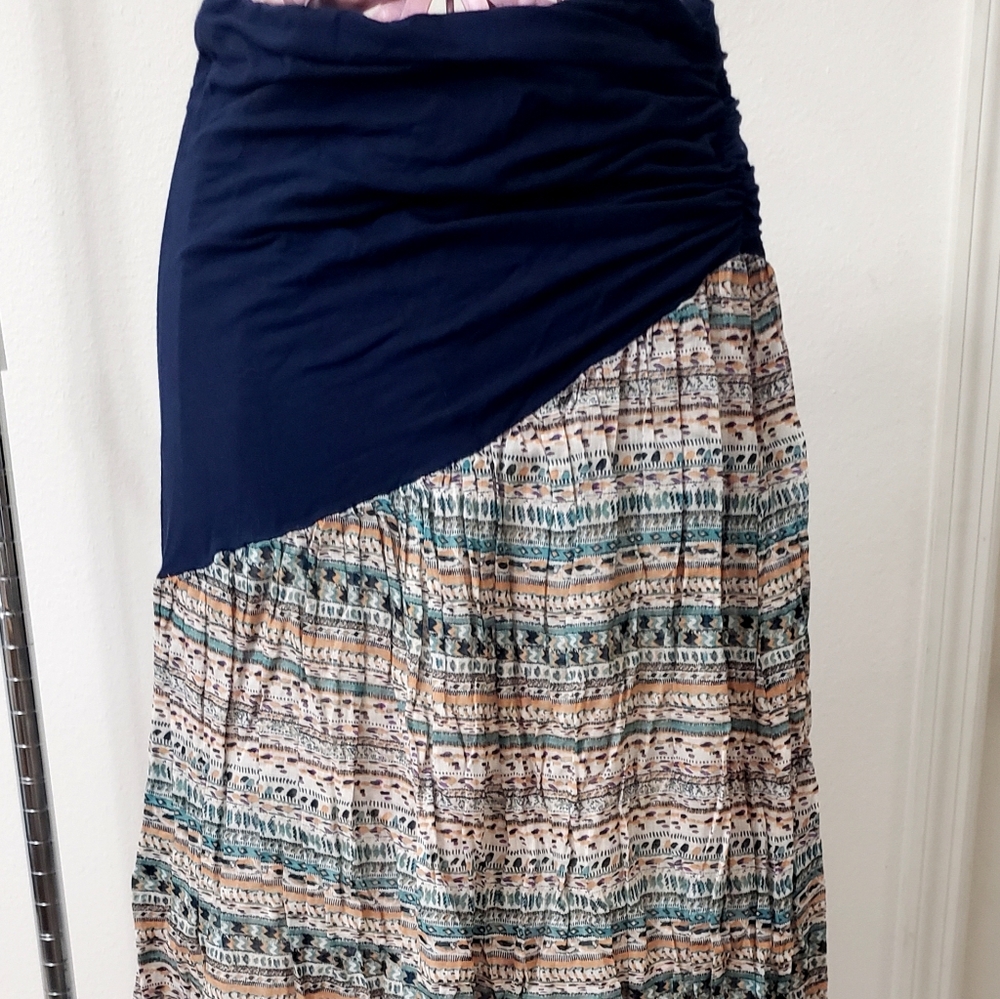 Long Nightcap Skirt - Gem